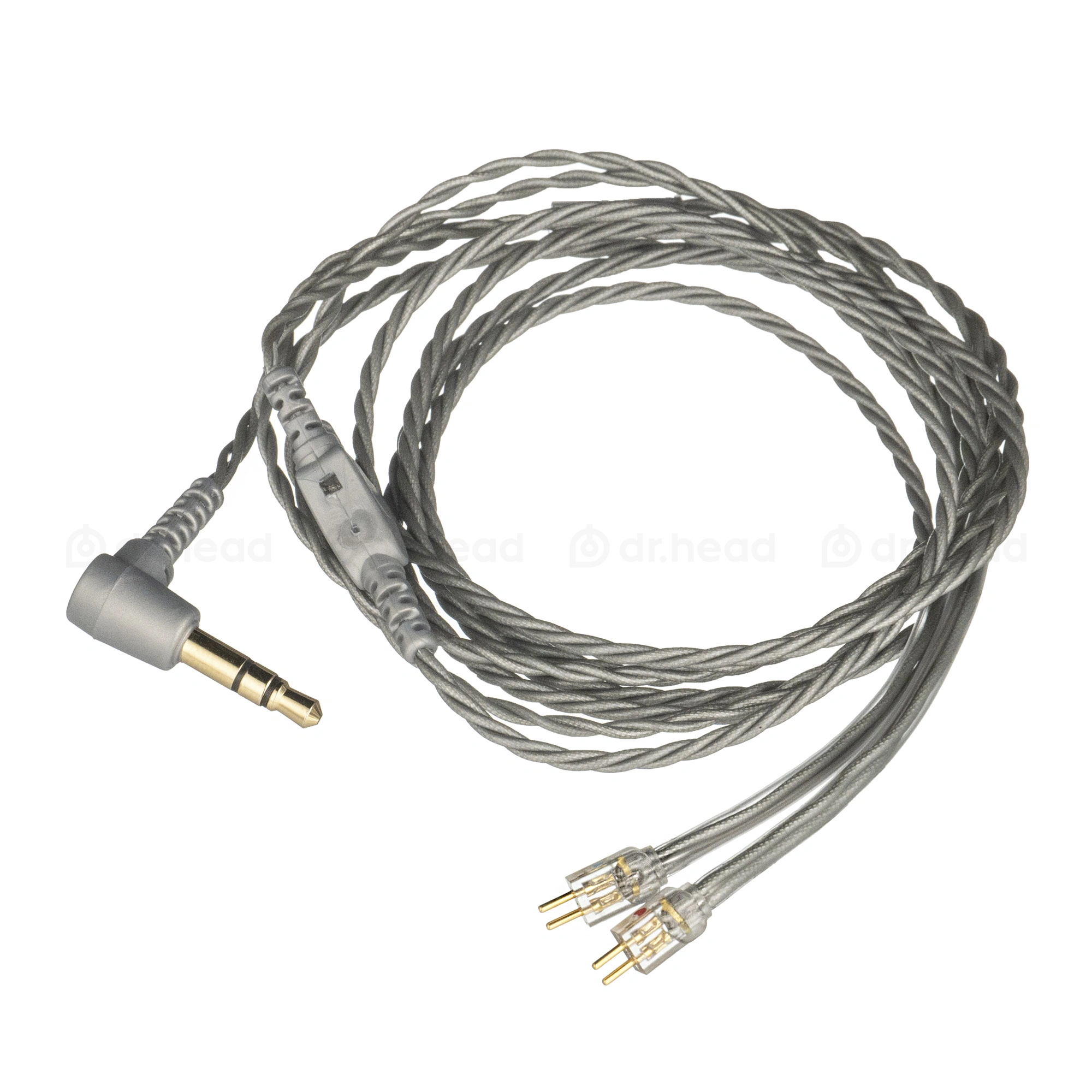 Buy cable SoundLink Plasticsone IEM cable 2-pin - 3.5mm Grey 1.2m with ...