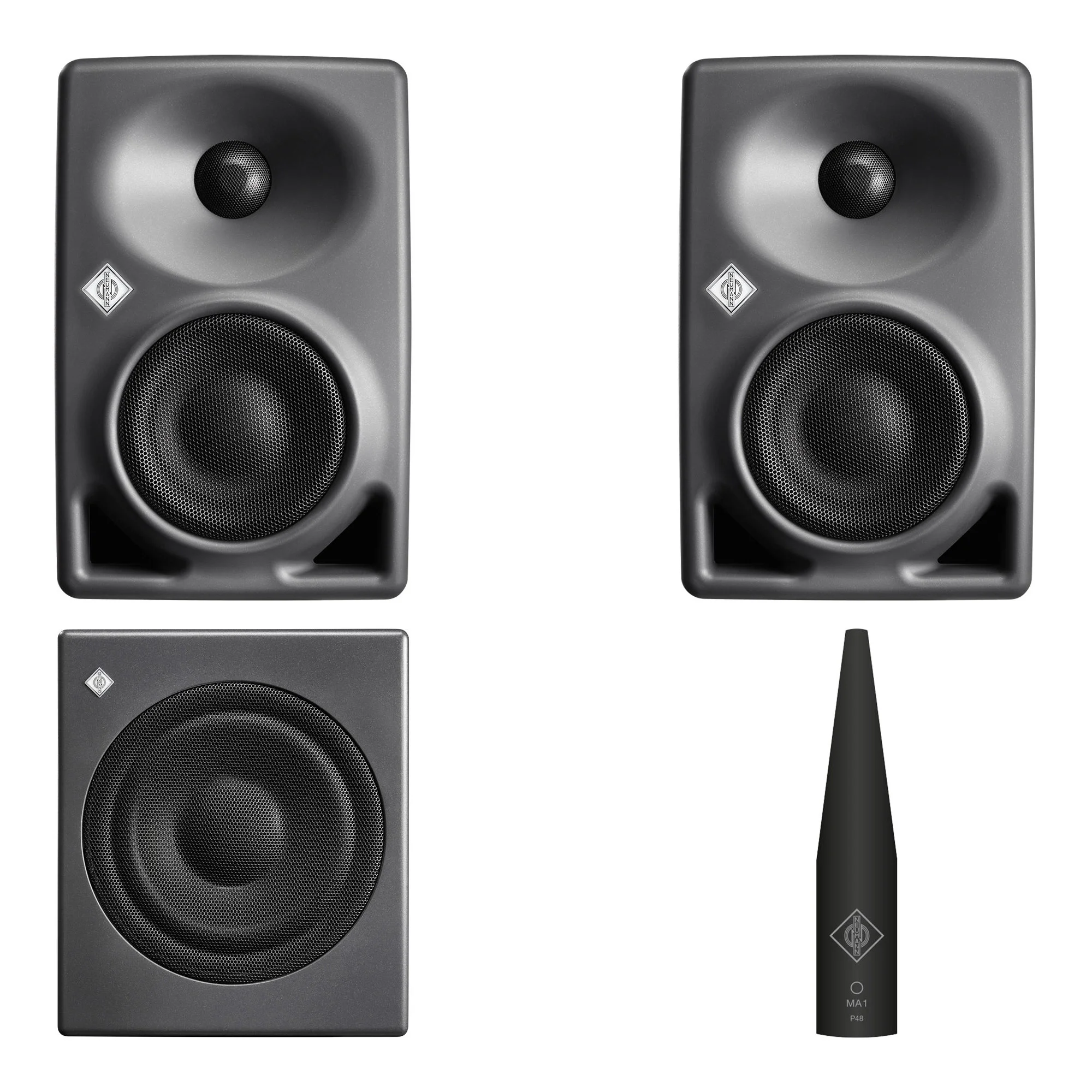 Buy studio monitor Neumann Monitor Alignment Kit 3 UK Anthracite from ...